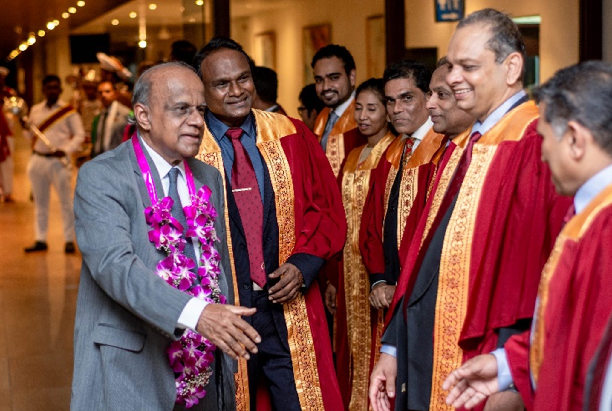 Dr. Hemantha Amarasinghe was inducted as the 91st Year President of Sri ...